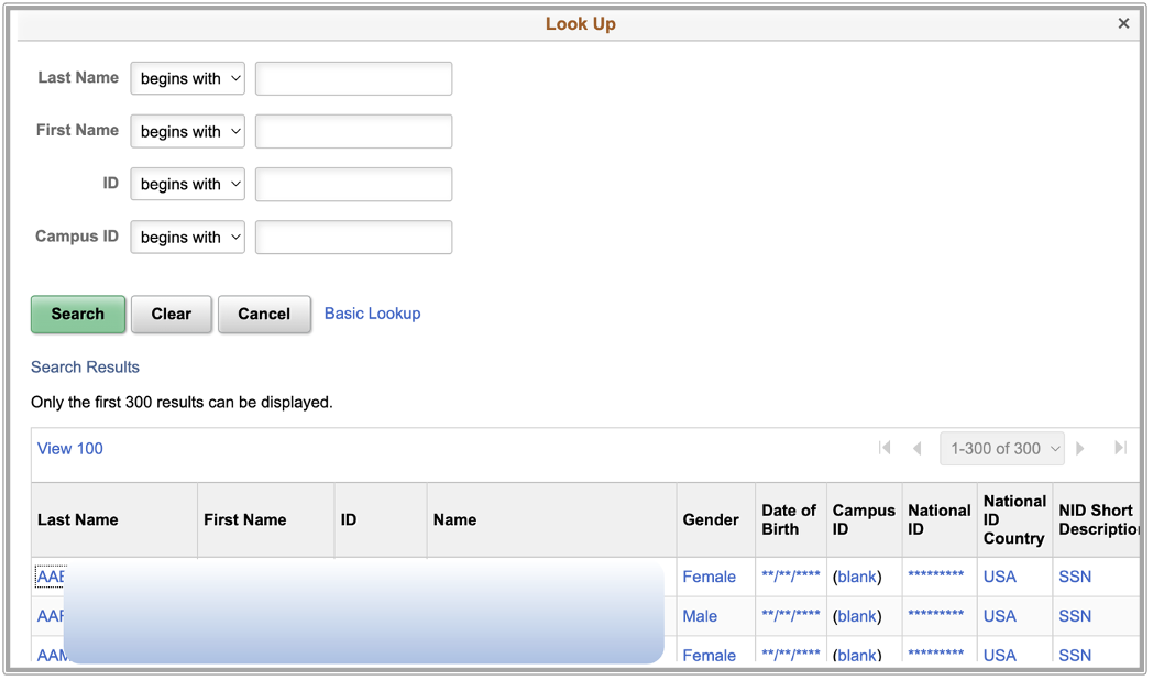 Search for Faculty Member | SPSCC Support